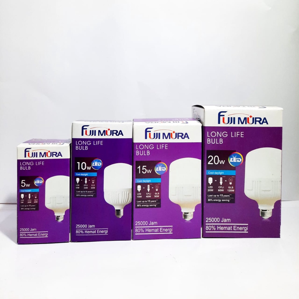 Jual FUJI MURA LED BULB 15W DAYLIGHT | Shopee Indonesia