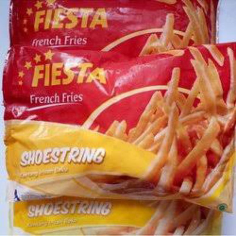 Jual Fiesta Shoestring French fries/Kentang Goreng 1 kg (Frozen food ...