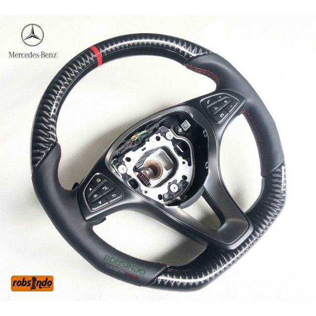 Jual stir steering wheel mercedes benz carbon | Shopee Indonesia