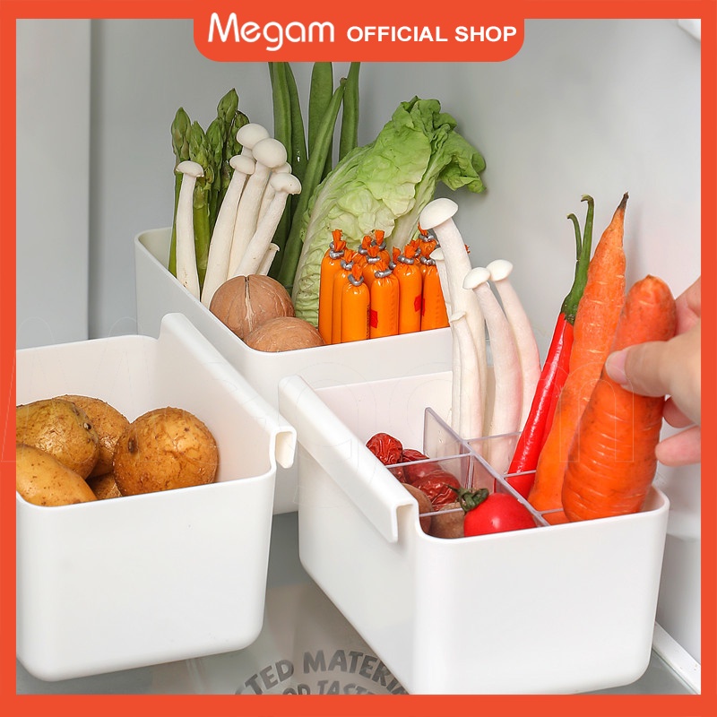 Jual Megam Rak Gantung Organizer Box Mini Kotak Penyimpanan Makanan ...