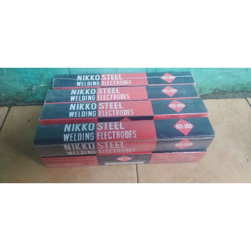 Jual Kawat Las NIKKO STEEL RD-260 Diameter 2,0mm AWS E6013 berat 2 kg ...