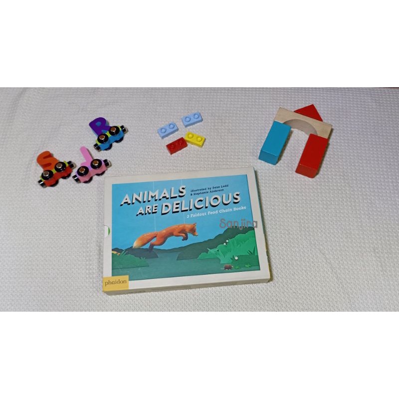 Jual Animals are delicious 3 foldout food chain books (Buku BBW ...