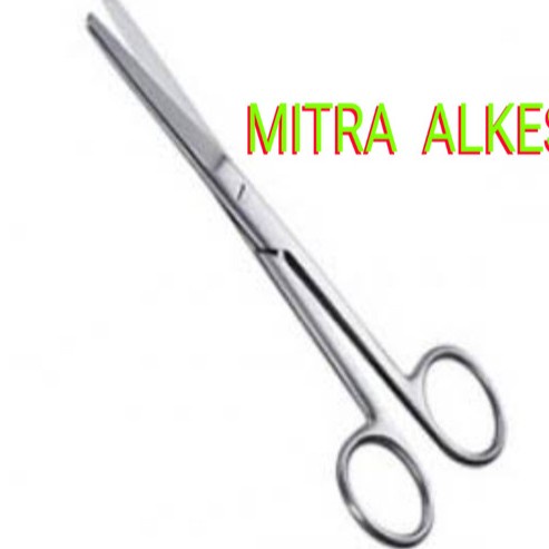 Jual Gunting Tumpul Tumpul Lurus 14 cm. Gunting TU TU STR 14cm ...