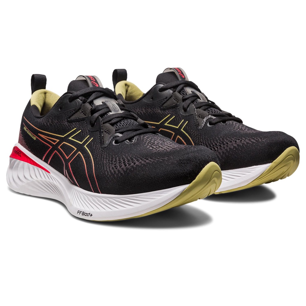 Jual Asics Gel Cumulus 25 Black/Electric Red Uomo Original | Shopee ...