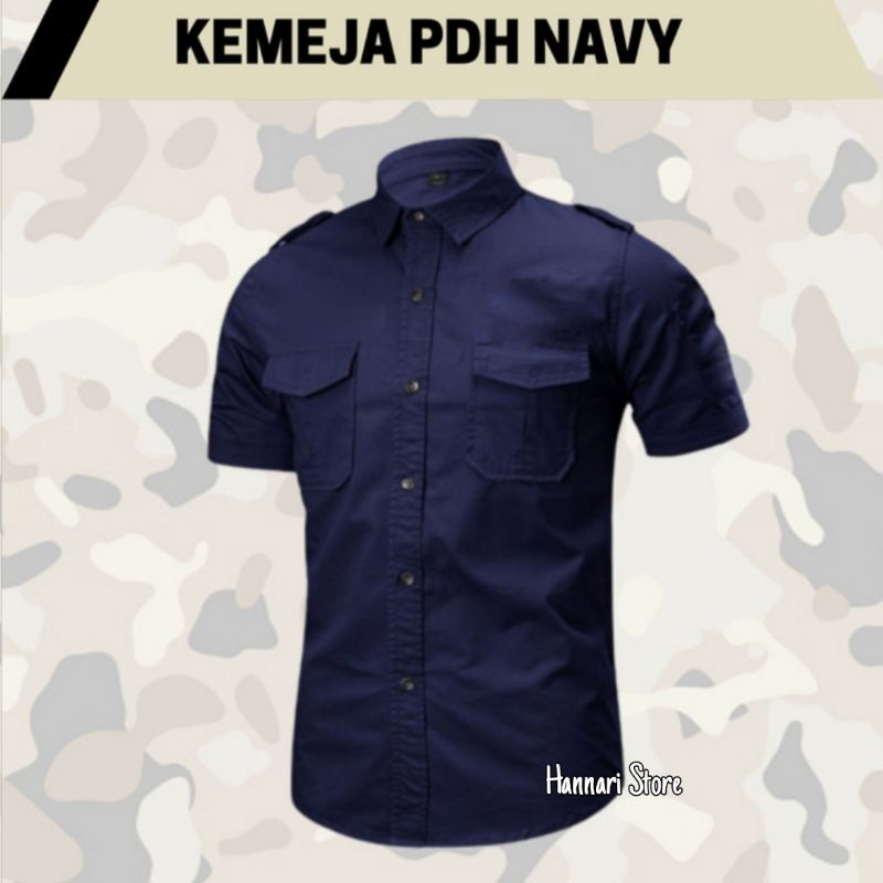 Jual Kemeja PDH Putih Polos / Kemeja PDH / Seragam PDH /Seragam Kerja ...