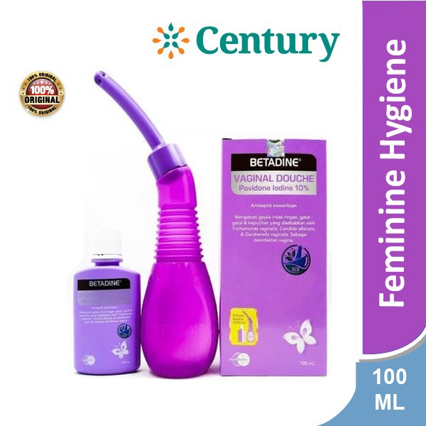Jual BETADINE VAGINAL DOUCHE 10% 100 ML + ALAT / POVIDONE IODINE / KEPUTIHAN | Shopee Indonesia