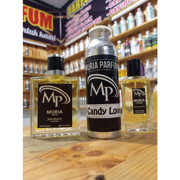 Jual Muria Parfum CANDY LOVE ( BEST SELLER FOR WOMAN ) | Shopee Indonesia
