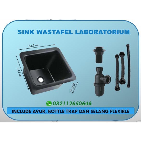 Jual Sink Wastafel Laboratorium Sink Lab Sink Polypropylene Shopee