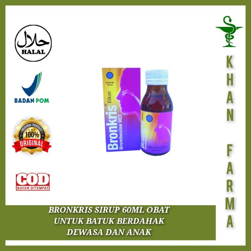 Jual BRONKRIS SIRUP BRONKIS SIRUP BATUK BERDAHAK UNTUK MENGELUARKAN ...