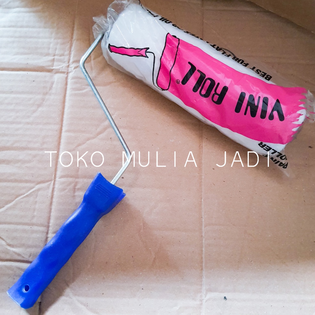 Jual Kuas rol cat tembok dinding besar murah / roll roda roller wall ...
