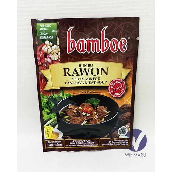 Jual bamboe rawon 54gr | Shopee Indonesia