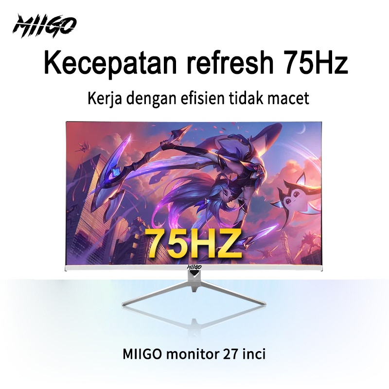 Jual MIIGO- Monitor 27 Inci , Tampilan Tanpa Batas , Monitor Gaming ...