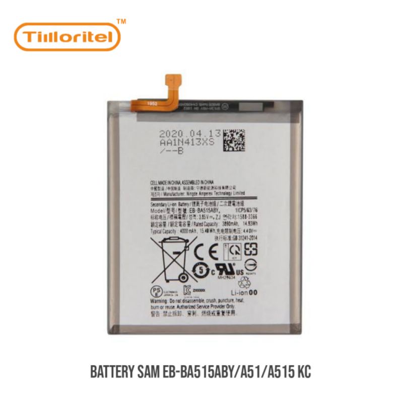 Jual BATTERY SAM EB-BA515ABY/A51/A515 | Shopee Indonesia