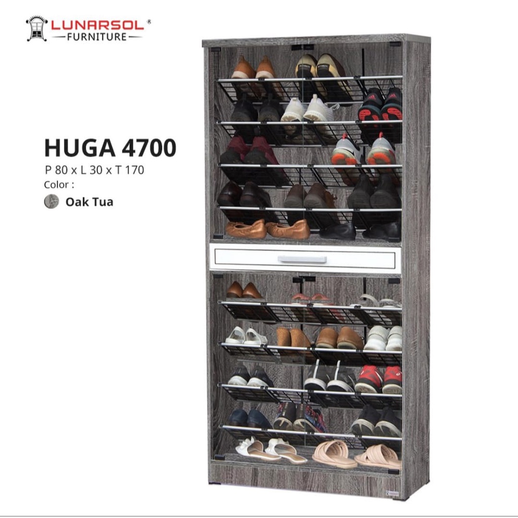 Jual Rak Sepatu Rak Sandal Minimalis Shoe Rack Pintu Kaca dengan Laci ...