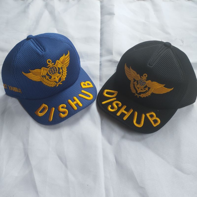 Jual Topi Logo Wing Dishub / Topi Wing Dishub / Topi Jaring Logo Wing ...