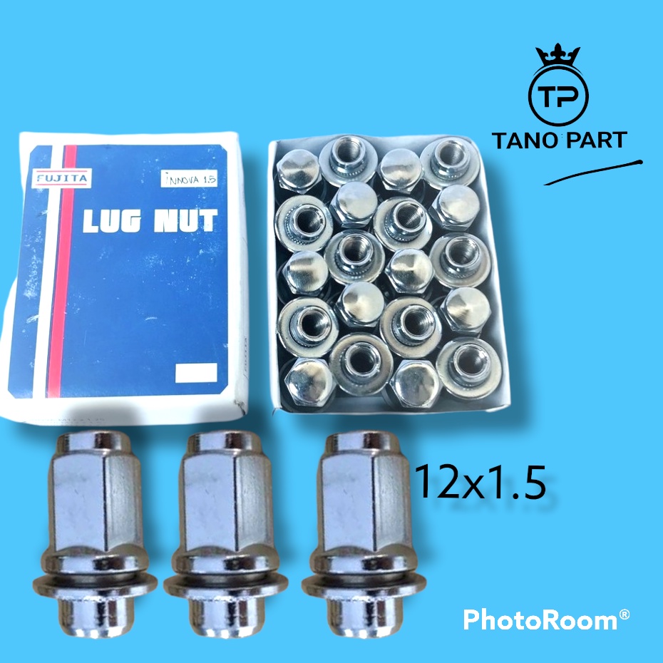 Jual MUR RODA RACING LUG NUT MOBIL INNOVA FORTUNER BAHAN BAJA | Shopee ...