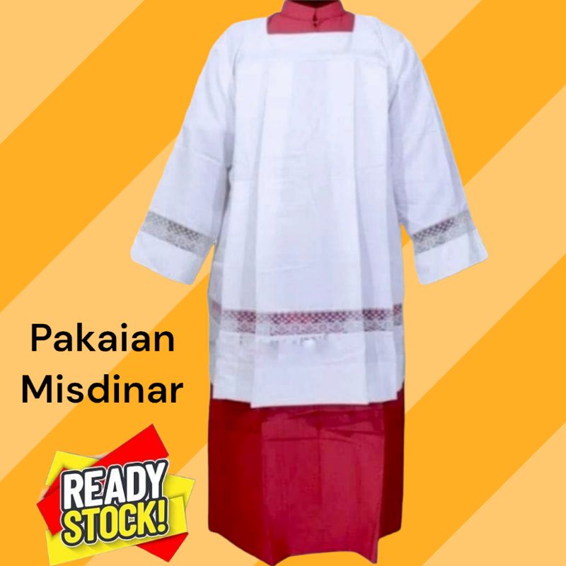 Jual JUBAH MISDINAR/BUSANA LITURGI KATOLIK/KASULA ROMO IMAM KATOLIK ...