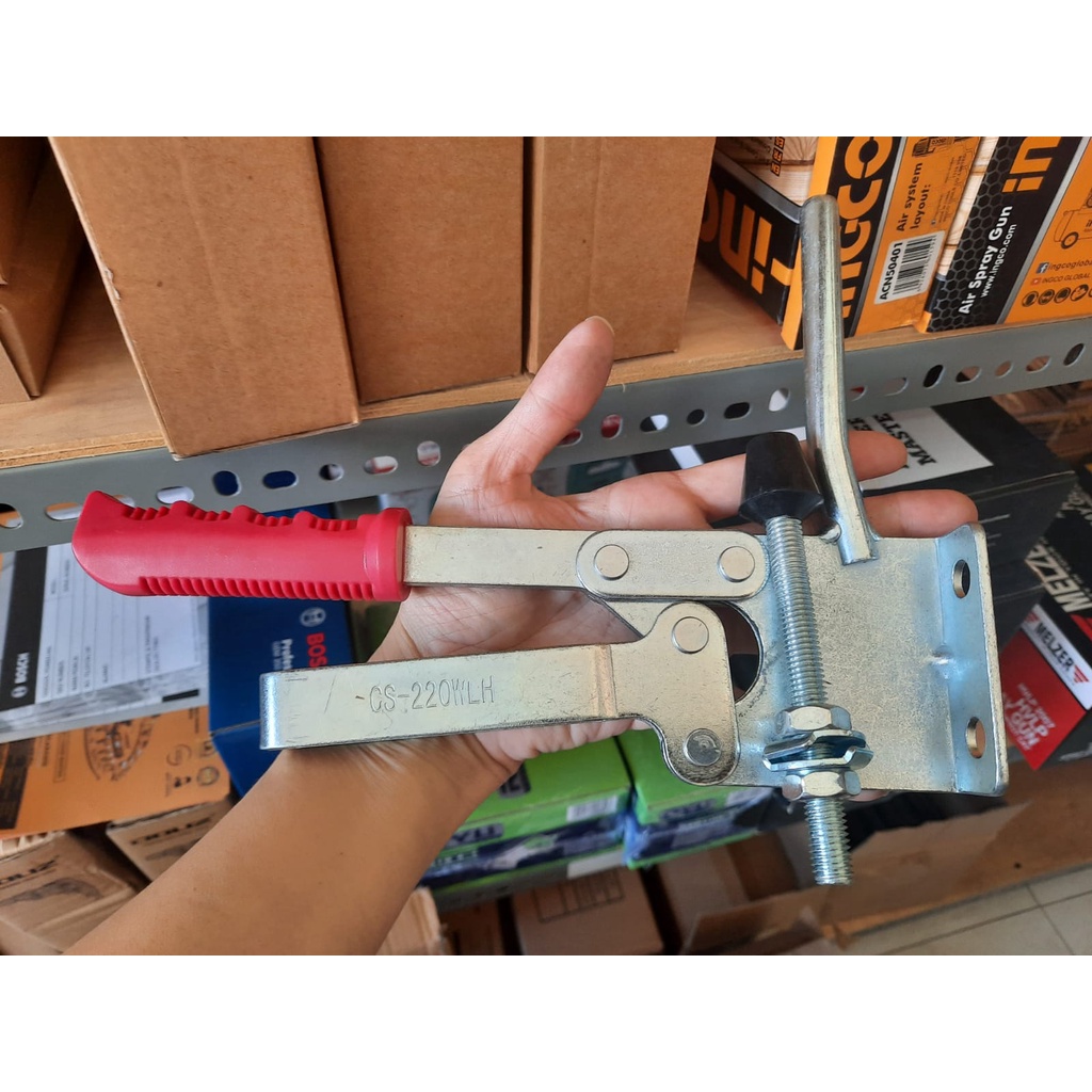 Jual toggle clamp WIPRO TCH915 Heavy duty toggle clamp horisontal 400kg ...