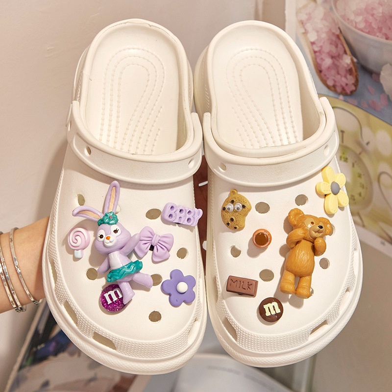Jual SATU SET JIBBITZ JIBITZ4D - CHARM KANCING DEKORASI SEPATU SENDAL ...