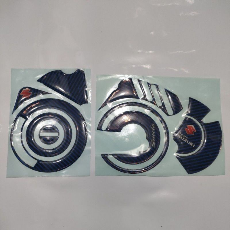 Jual Stiker Timbul FOOTSTEP Satria Fu & Stiker Blok Mesin Satria Fu ...