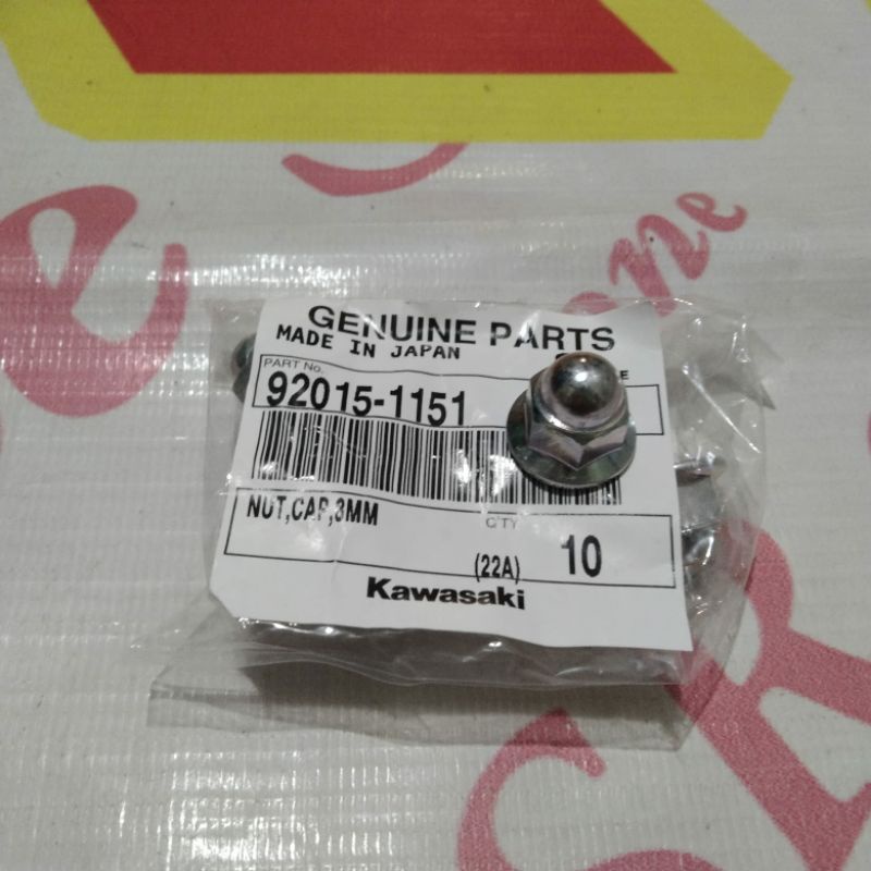 Jual Mur topi head ninja 150 r rr ss harga satuan /pcs original ...