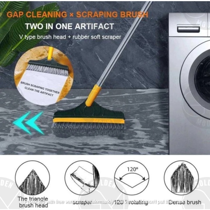 Jual Sikat Pembersih Lantai Serbaguna 3in1 / Cleaning Brush Mop | Shopee Indonesia