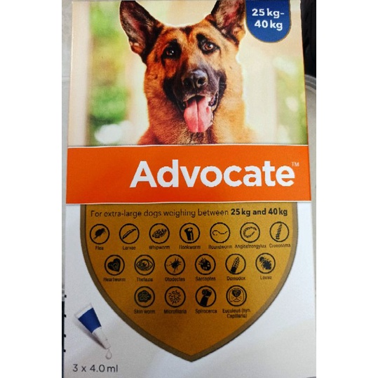 Jual Advocate Dog - XL Size ( 25 s/d 40kg ) per BOX | Shopee Indonesia