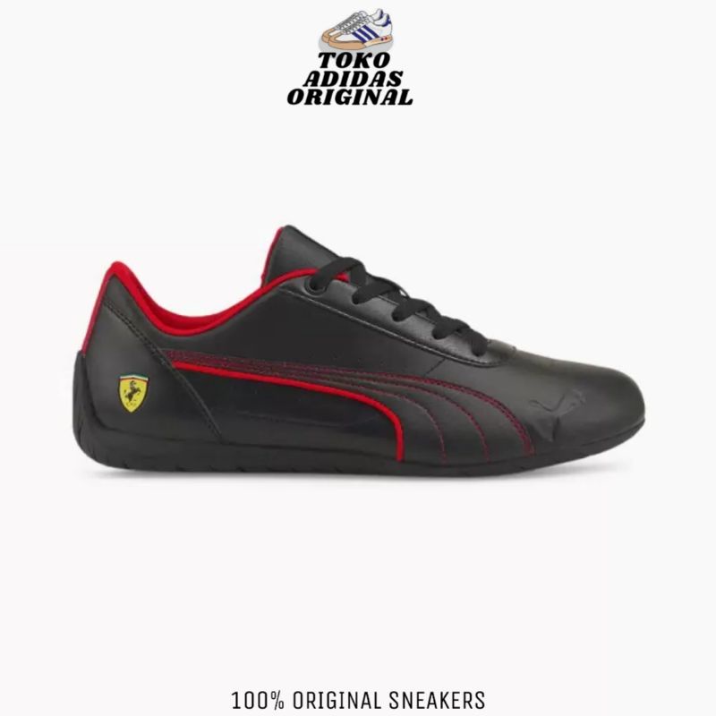 Jual SEPATU CASUAL PUMA SCUDERIA FERRARI NEO CAT BLACK 100% ORIGINAL ...