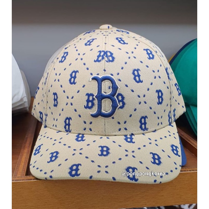 Jual MLB Dia MONOGRAM Structured Ball Cap 3ACPM023N | Shopee Indonesia