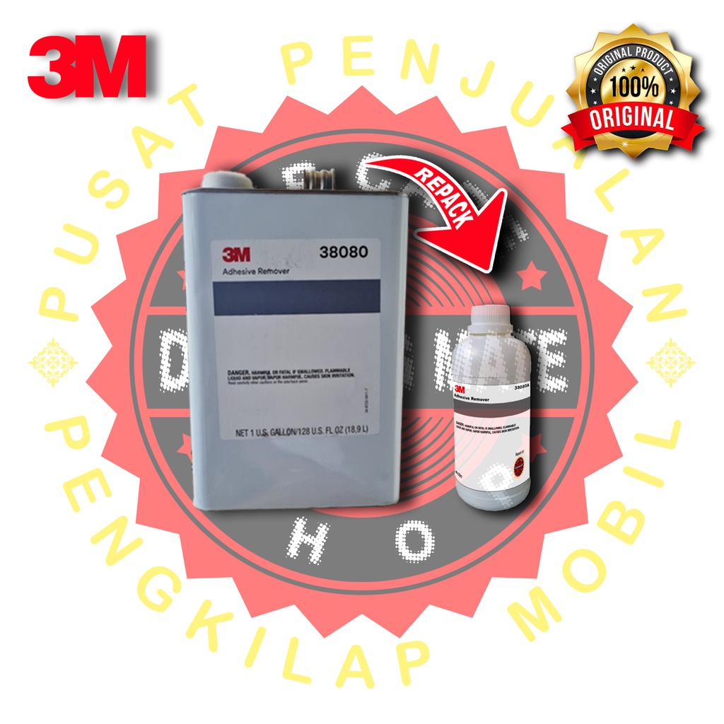 Jual 3M ADHESIVE & TAR REMOVER REPACK 500ml - 38080A | Shopee Indonesia