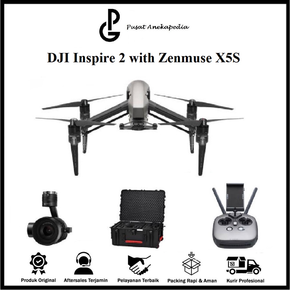 Jual DJI Inspire 2 with Zenmuse X5S Original - Drone DJI Inspire 2 with ...