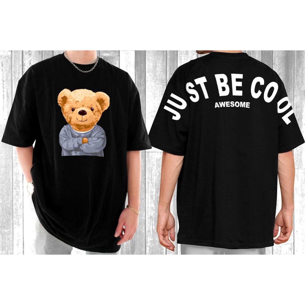 Jual Kaos Polos OVERSIZED Baju Pria OVERSIZED Baju Polos Pria JUST BE ...