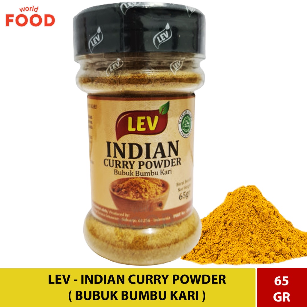 Jual LEV INDIAN CURRY POWDER 65GR | Shopee Indonesia