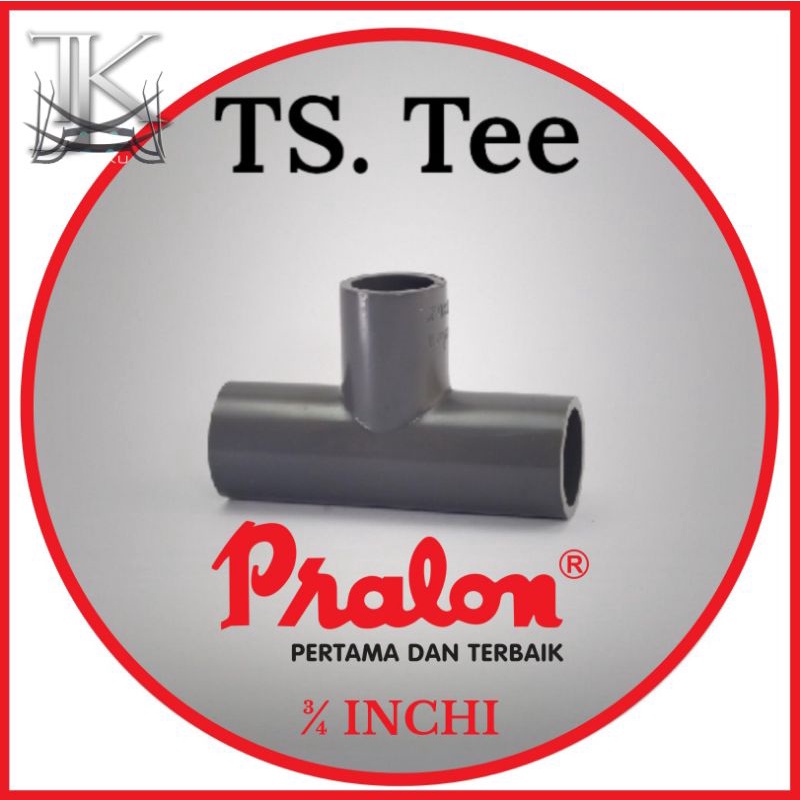 Jual TEE AW T 3/4 INCH PVC MEREK PRALON | Shopee Indonesia