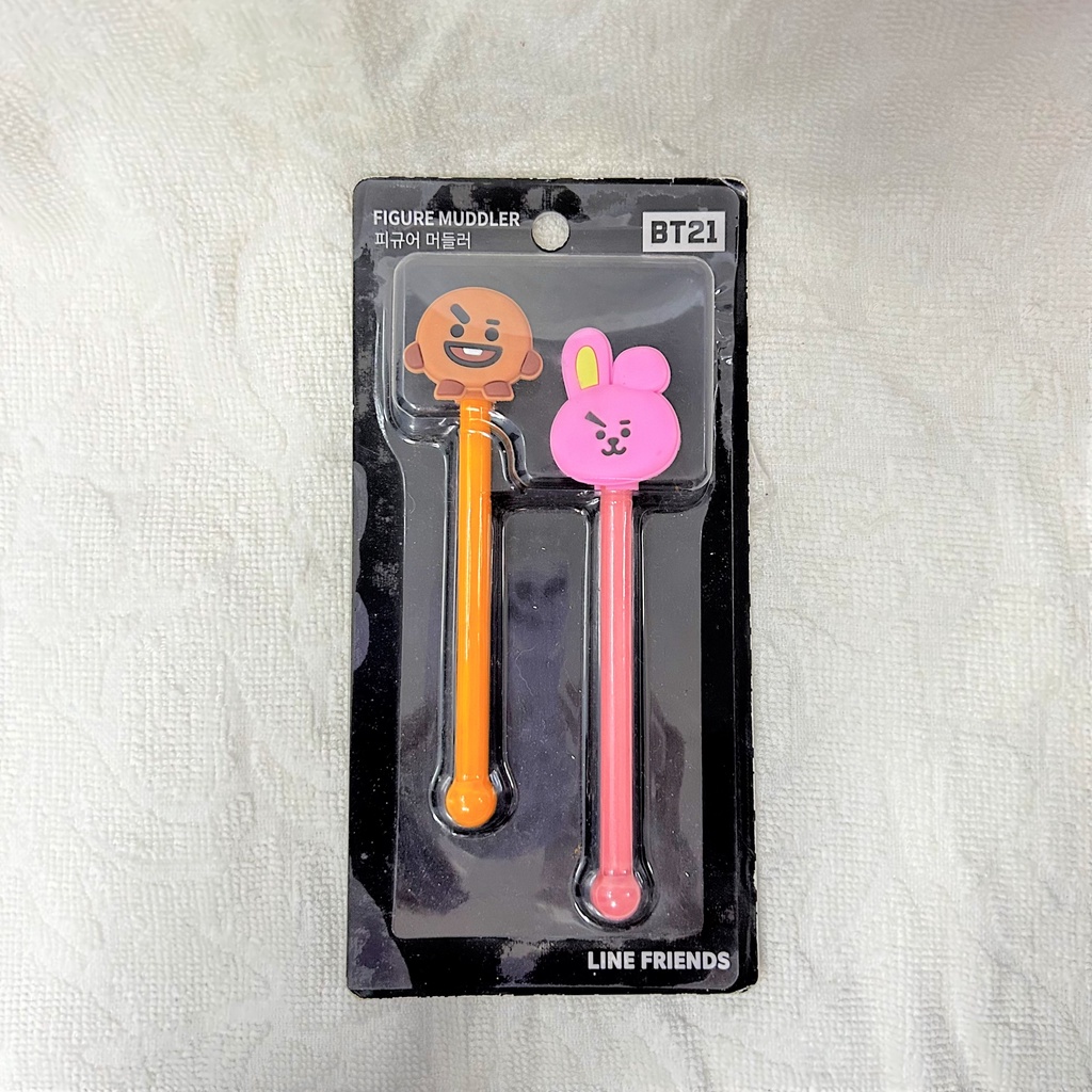 Jual [OFFICIAL] BT21 COOKY SHOOKY MUDDLER | Shopee Indonesia
