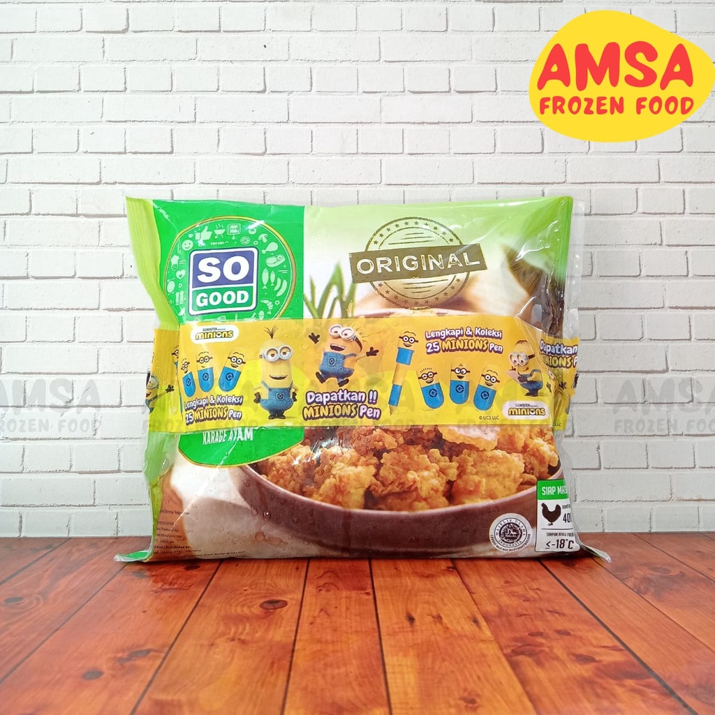 Jual So Good Chicken Karage Original 400g / Paha Ayam Crispy / Daging ...