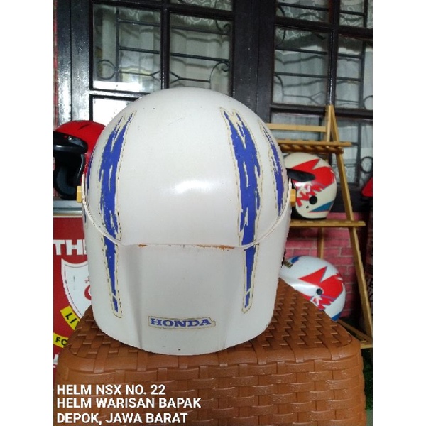 Jual HELM JADUL HONDA NSX NO. 22 | Shopee Indonesia