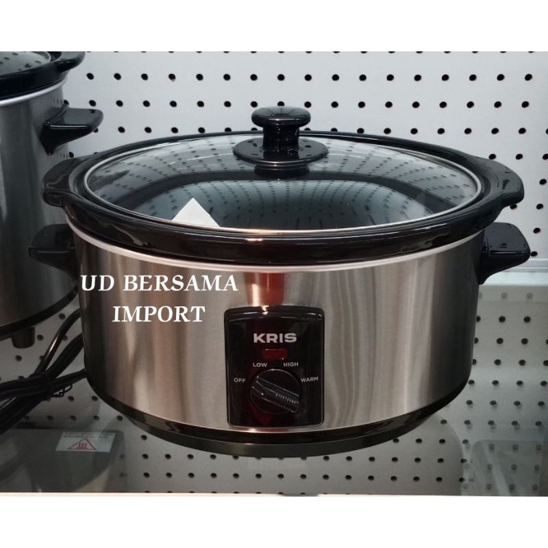 Jual KRIS Slow Cooker Oval 3.5L/Pemasak Lambat Keramik&Stainless ...