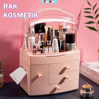 Jual Rak Kosmetik Rak Make Up Box Storage Make Up Cosmetic Plastik ...