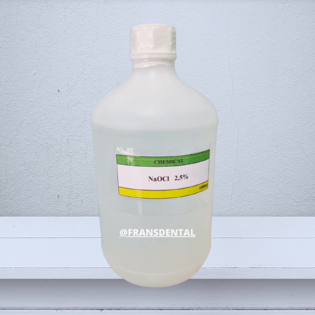 Jual NaOCL 2,5% 1Liter Untuk Irigasi Saluran Akar | Shopee Indonesia