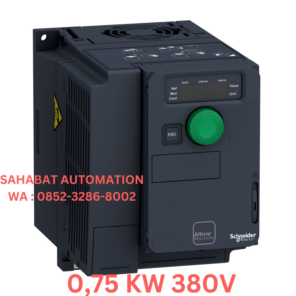 Jual Inverter Schneider 3P 380V 0.75 kW ATV320U07N4C Schneider VFD | Shopee Indonesia