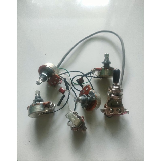 Jual Wiring Set Potensio Gitar Epiphone Les Paul Original | Shopee ...