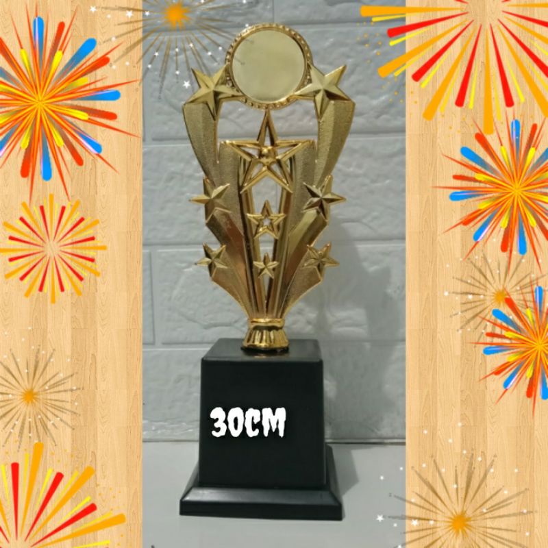 Jual Piala/Trophy bintang 30cm | Shopee Indonesia