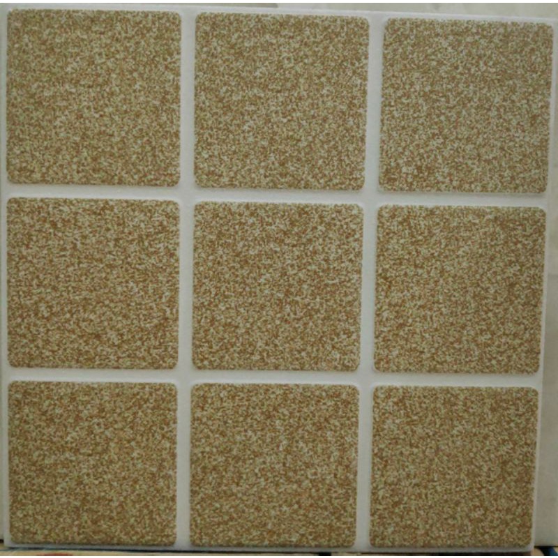 Jual Keramik Lantai Hensin 25x25 UNO KW Export Rustic permukaan kasar ...