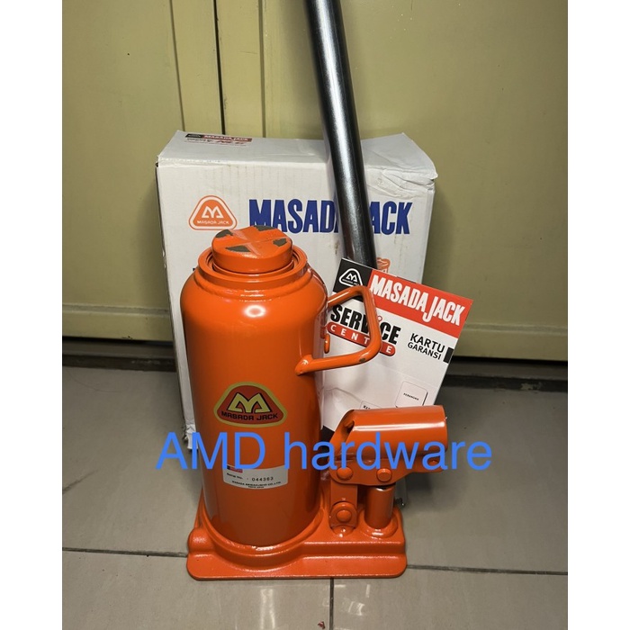 Jual Dongkrak Botol Hidrolik Hydraulic Bottle Jack 20 Ton MH20 Masada ...