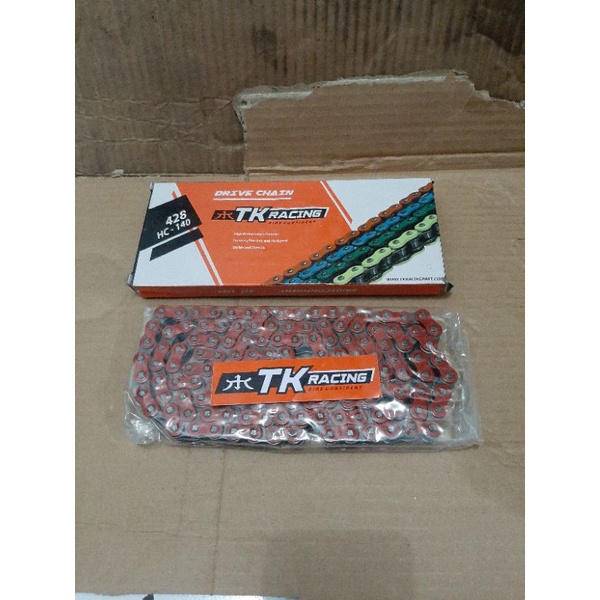 Jual Rantai Motor TK Racing 428HS-140L Rantai Red TK Racing Original ...