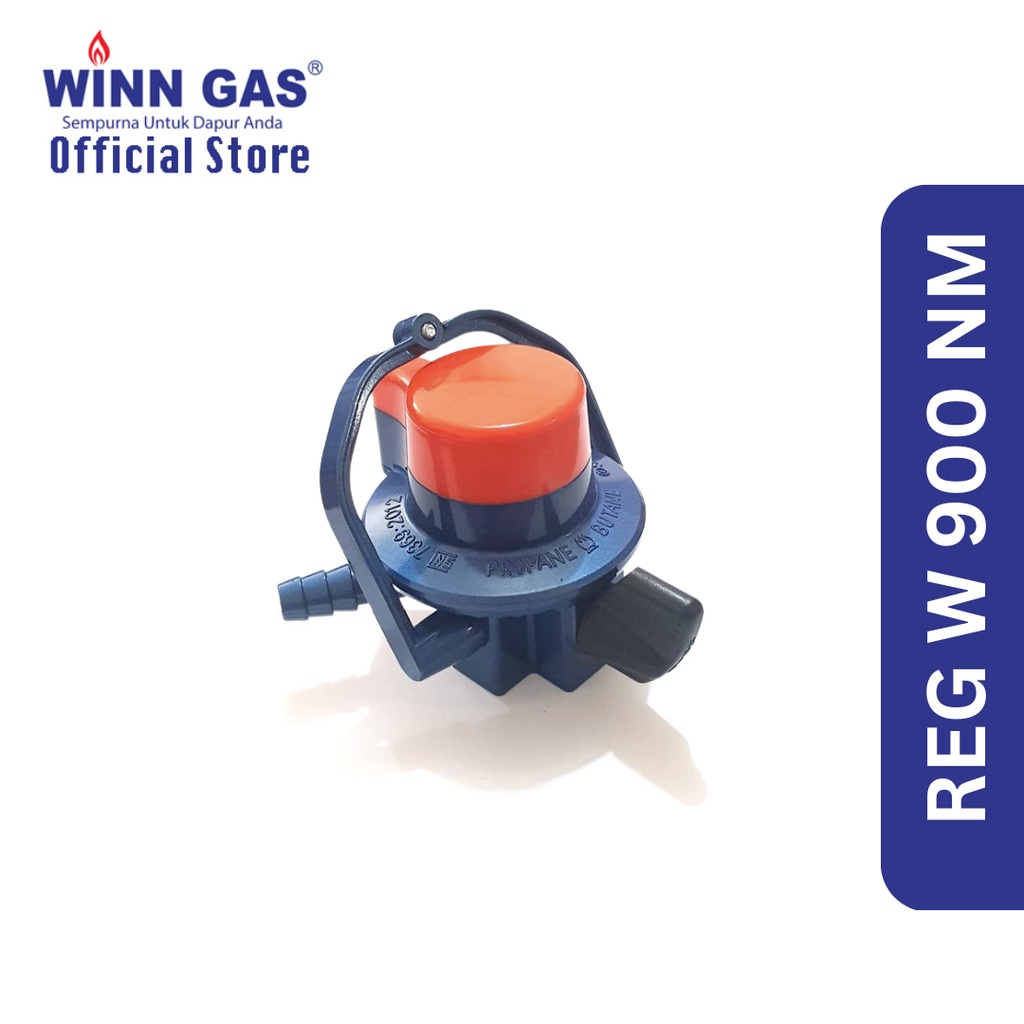 Jual Winn Gas Regulator High Pressure W 900 Non Meter Pengunci Ganda ...