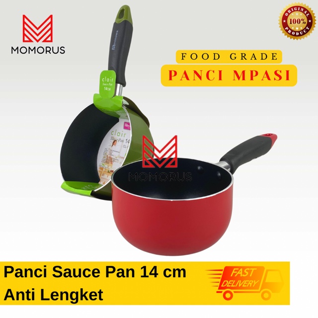 Jual YOSHIKAWA 14cm SAUCE PAN/PANCI/PENGGORENGAN TEFLON/MARBLE TANPA ...