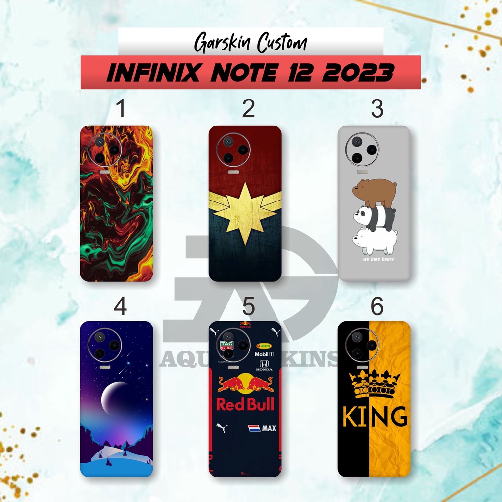 Jual INFINX Note 12 2023 Garskin Hp Stiker Hp Skin Handphone Stiker ...