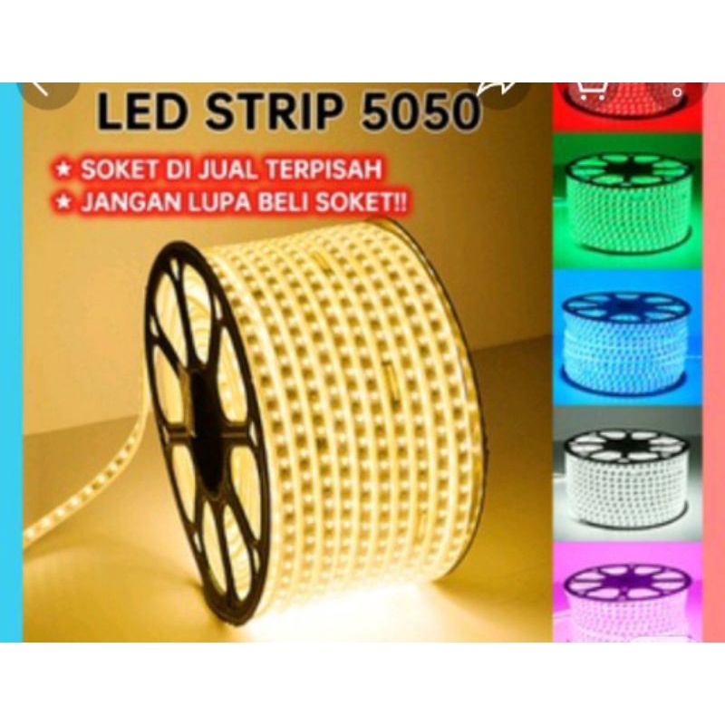 Jual lampu led slang smd 5050 mata 1 besar | Shopee Indonesia